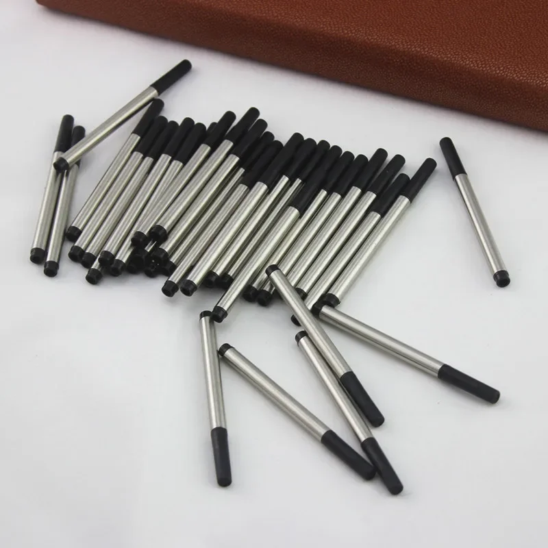 10pcs-lot-Rollerball-Refills-0-5mm-Black-Ink-Standard-Refill-Roller-Pen ...