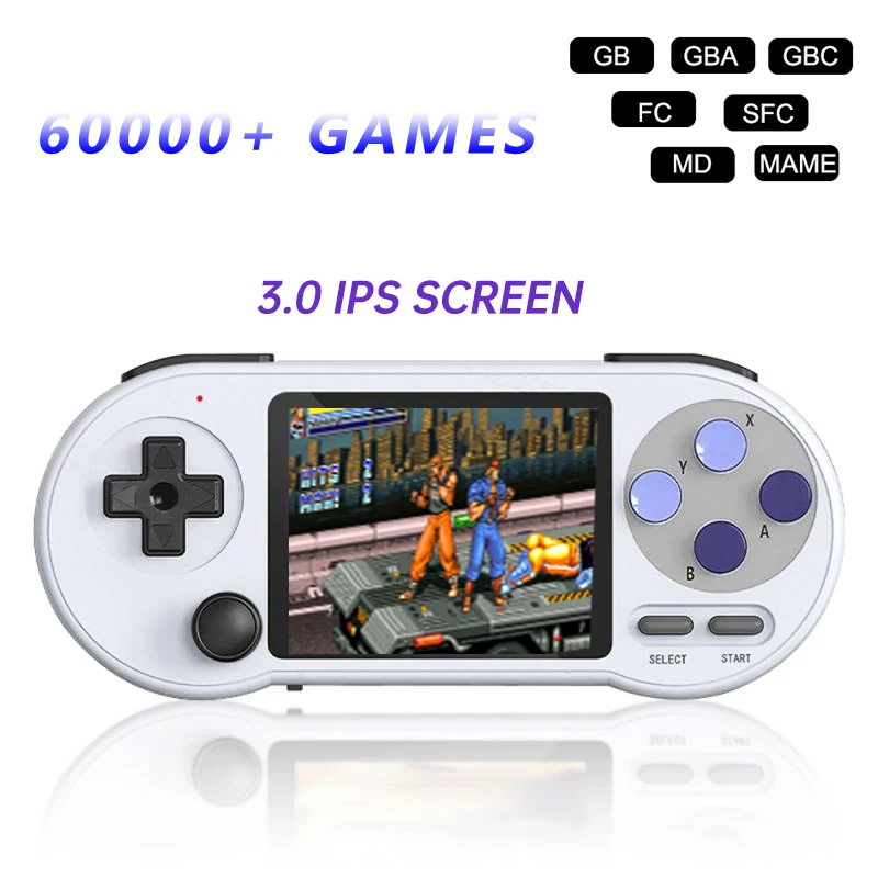 Built in 6000 Games SF2000 Portable Handheld Game Console Support AV ...