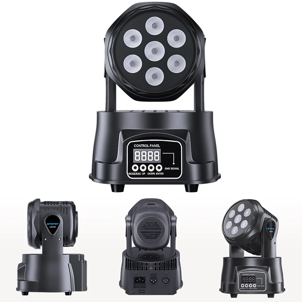 BETOPPER-Moving-Head-Lights-7x8W-Super-Bright-RGB-Mini-Moving-Head-DMX ...