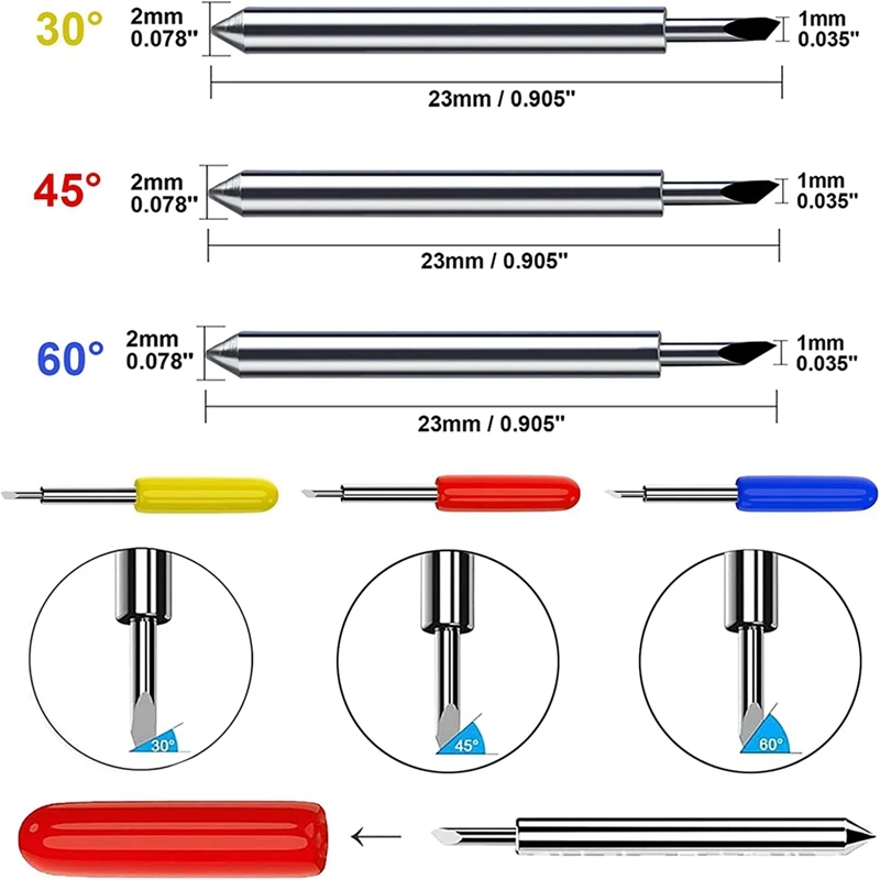 80 Db Vinilvágó Pengék Tungfen Acél – FIXO.hu