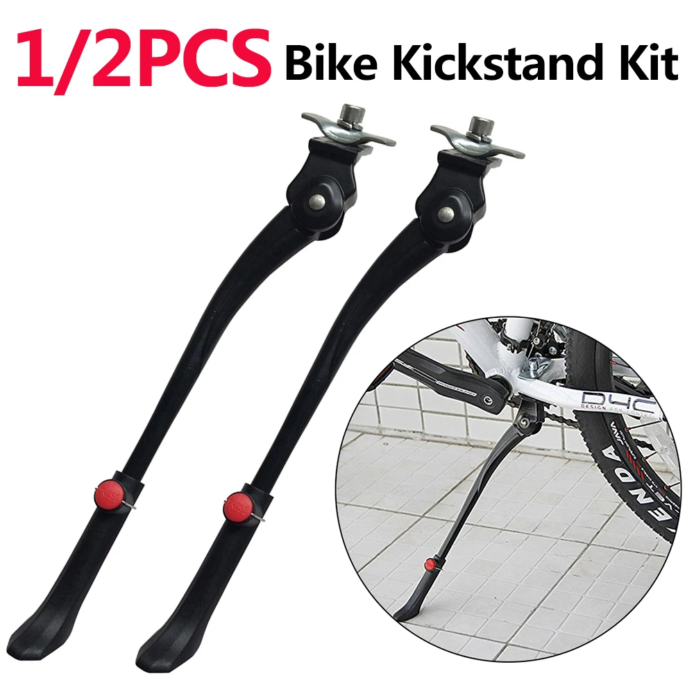 1-2PCS-Bike-Kickstand-Support-Brace-Parking-Rack-Cycling-Parts-Bicycle ...