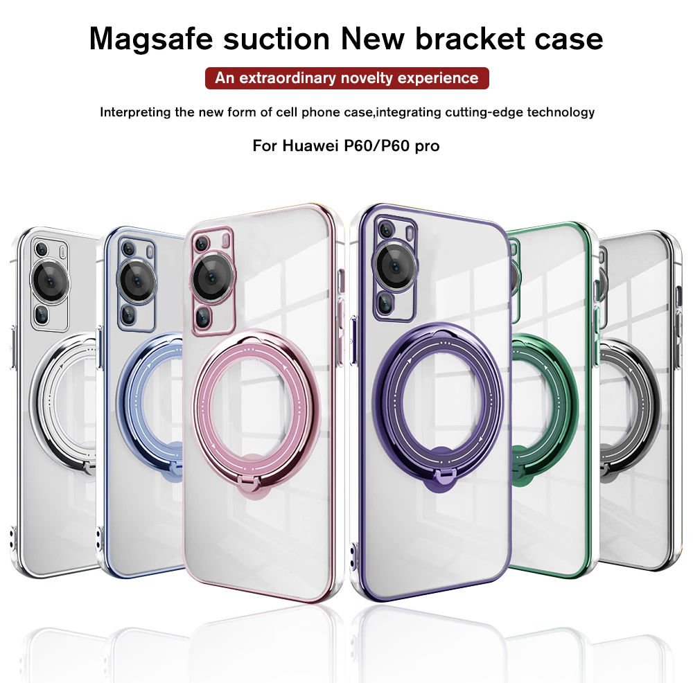 HuaweiP60Pro-Cover-Wireless-Charging-Holder-Ring-Protection-Case-for ...