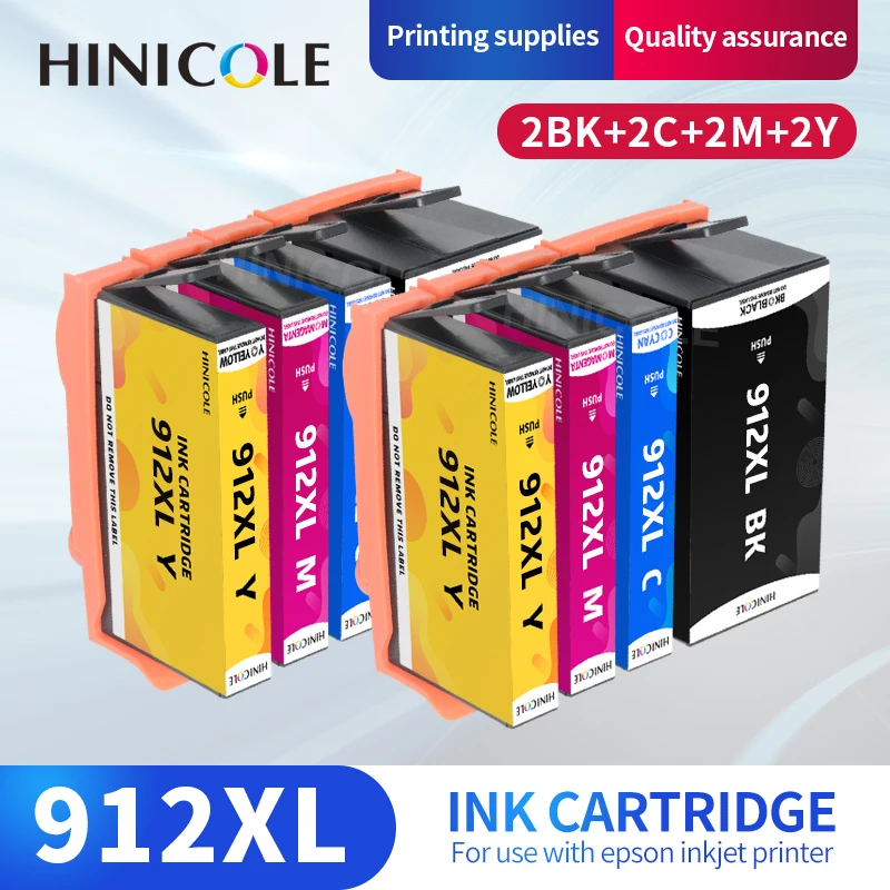 HINICOLE 912 XL 912XL 917XL Replacement ink cartridge Compatible For HP ...