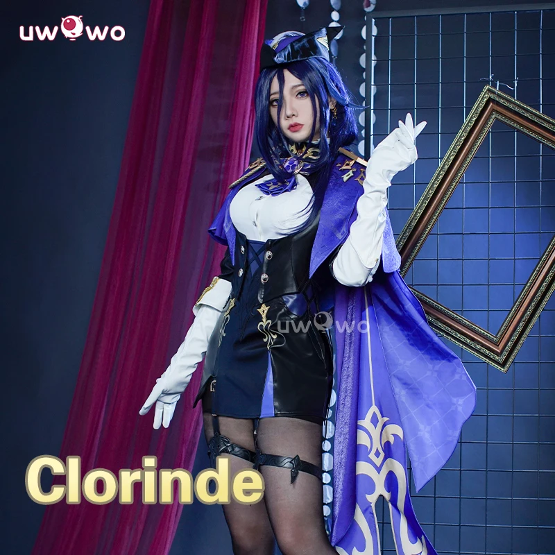 UWOWO-Clorinde-Cosplay-Outfit-Collab-Series-Game-Genshin-Impact-Fontaine-Cosplay-Clorinde ...