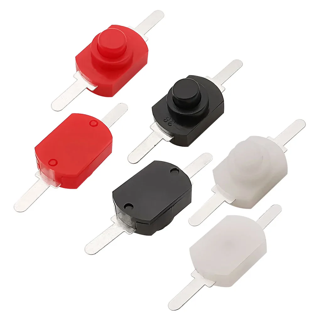 5-50Pcs DC 30V 1A 1208YD Mini Push Button Switch Electric Torch ...