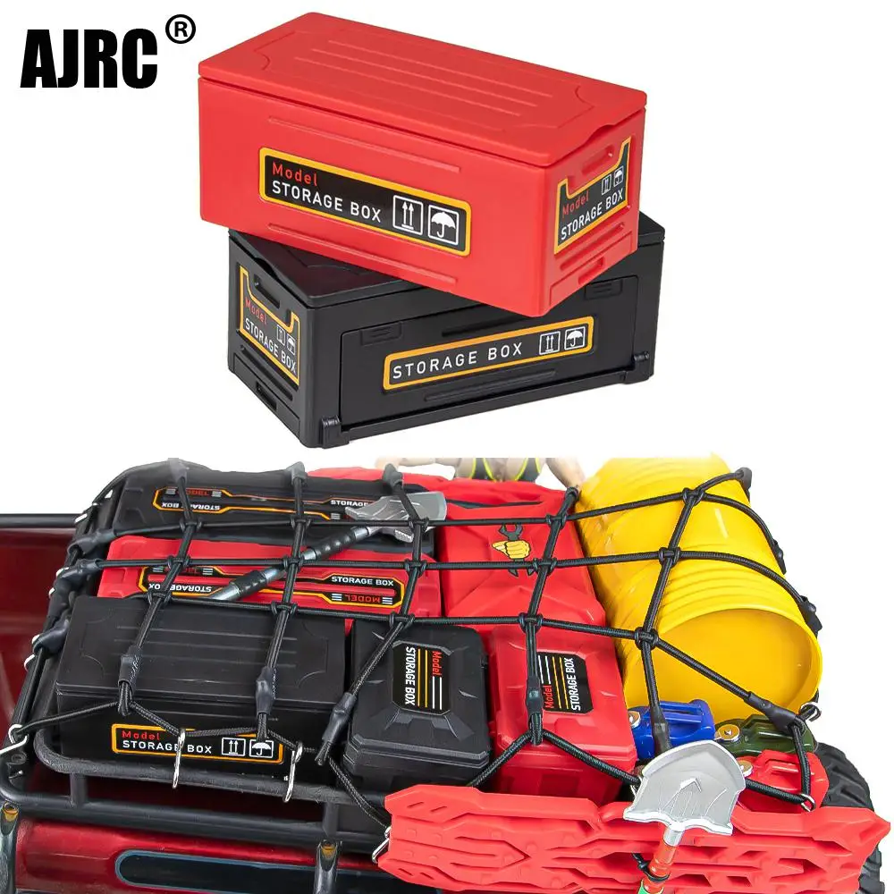 Plastic Luggage Storage Box Decoration Tool Box For 1/10 Rc Crawler ...