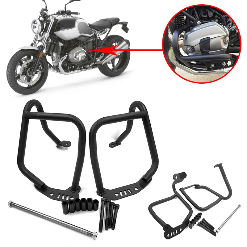 Nine T R9T Highway Engine Guard Crash Bar Bumper Stunt Cage Frame ...