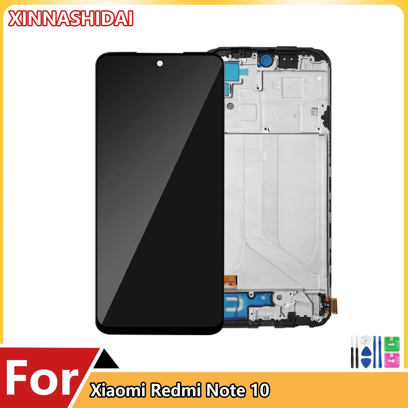 Pantalla-LCD-Super-AMOLED-de-6-43-pulgadas-para-Xiaomi-Redmi-Note-10 ...