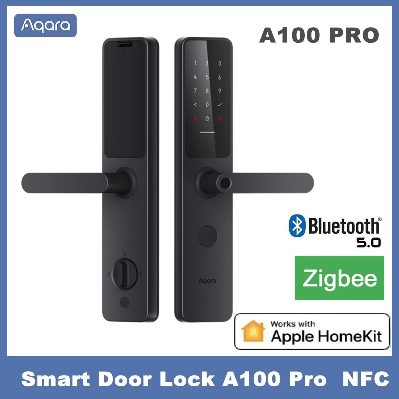 Aqara Smart Door Lock A100 Pro Zigbee Bluetooth 5.0 Apple Homekey ...