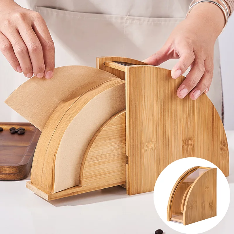 Wooden-Coffee-Filter-Paper-Holder-Coffee-Filter-Box-Suit-for-V01-Filter ...