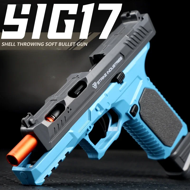 SIG17-Pistol-Shell-Throwing-Continuous-Firing-Blowback-Soft-Bullet-Gun ...