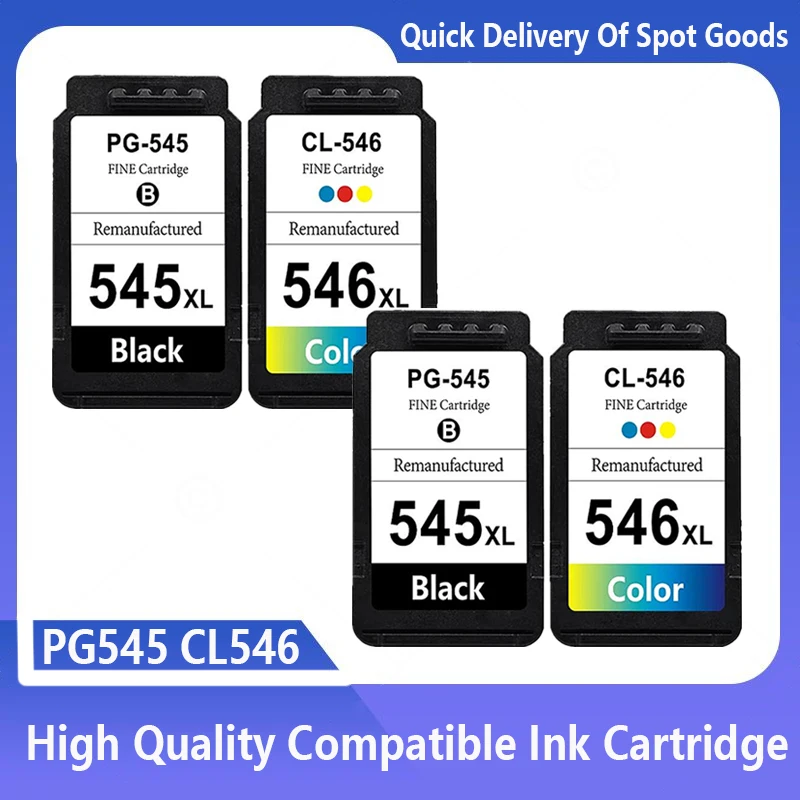 545XL-546-XL-Ink-Cartridge-Replacement-For-Canon-PG545-PG-545-For-Canon ...