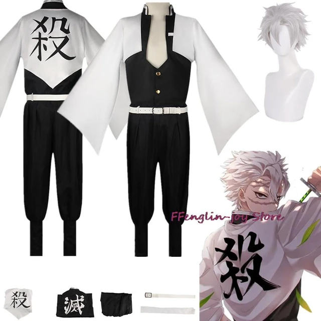 Anime Demon Slayer Cosplay Costume Shinazugawa Sanemi Wind, 45% OFF