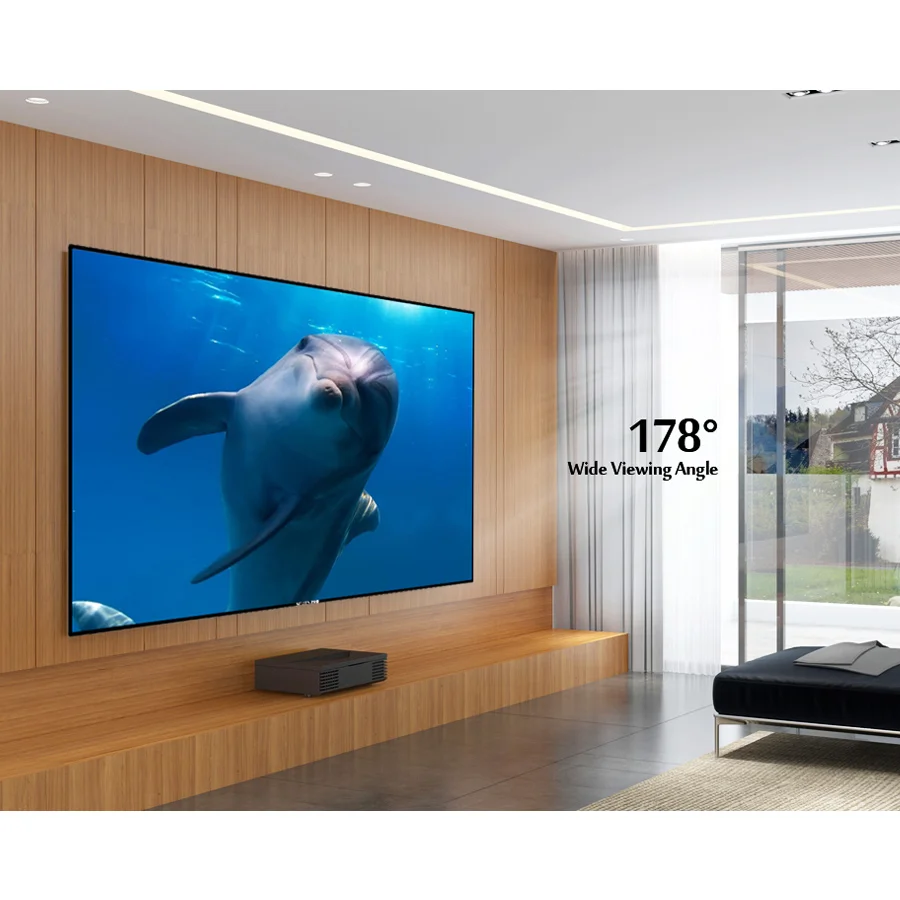 2023-NEW-UST-ALR-CLR-Fixed-Frame-Projection-Screen-150-inch-for-Ultra ...