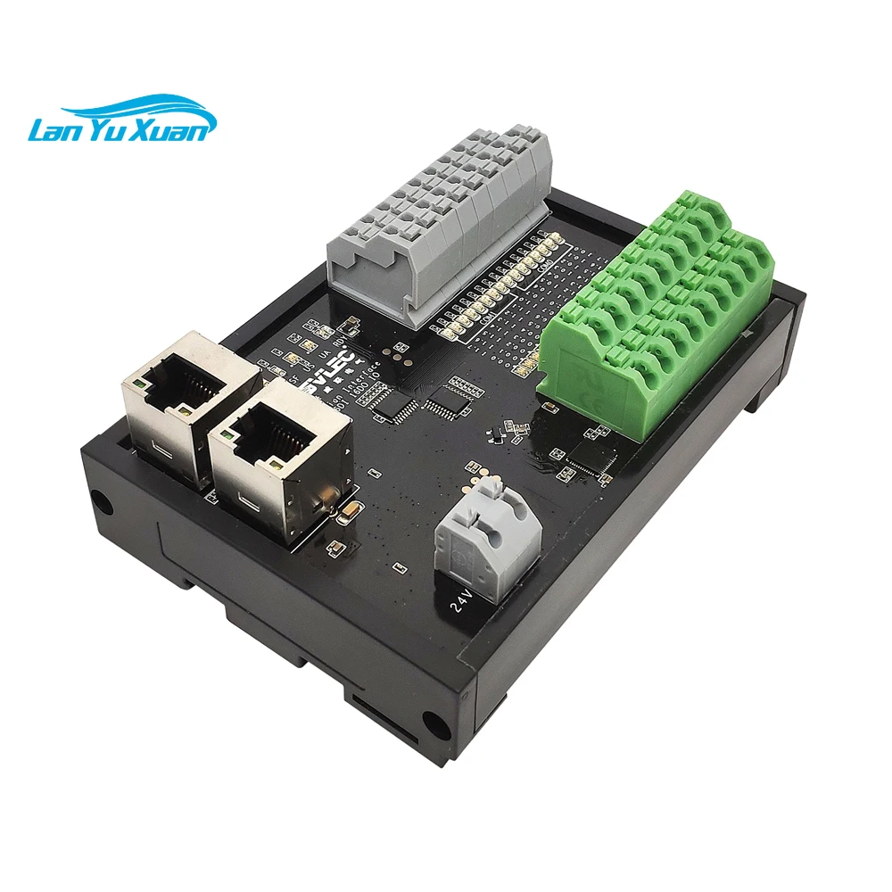 Profinet-Módulo IO remoto IP20, Ethercat, EthernetIP, CC-Link, io, 32 puertos, módulos di/do ...