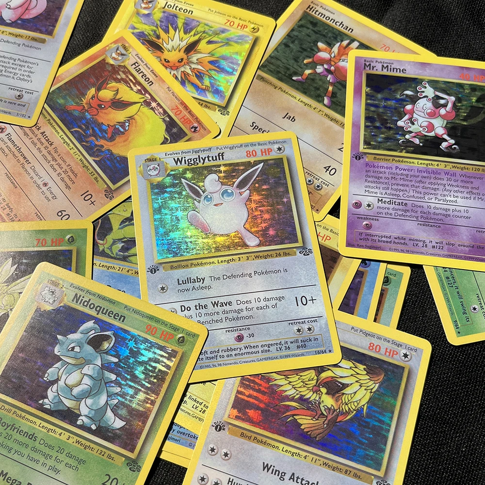 First Edition Pokemon Cards Pack | Holographic Pokemon Cards