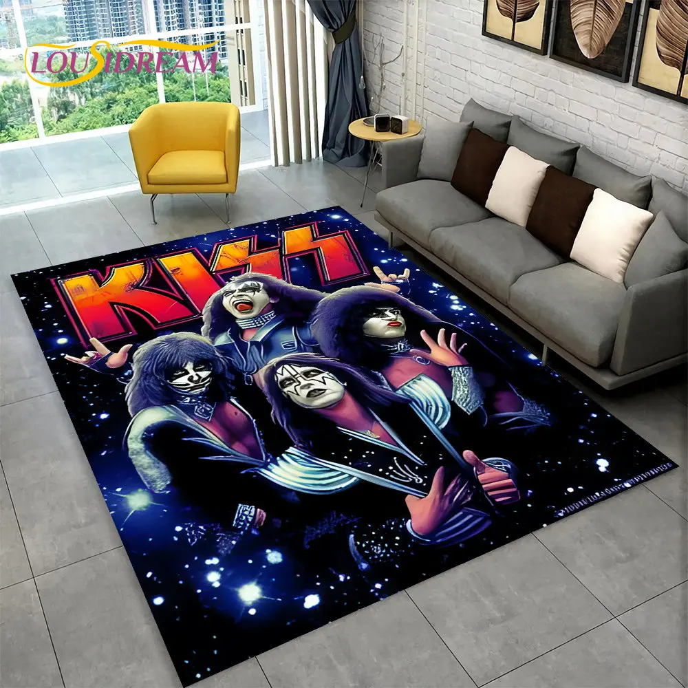 KISS-Rock-Band-Retor-Alfombra-de-rea-antideslizante-para-el-hogar-sala ...