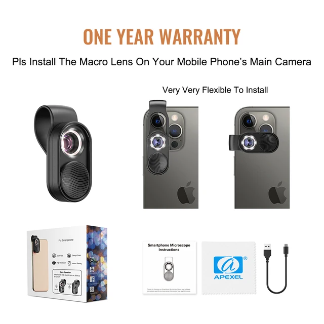 100X Magnification Microscope Lens - Super Cute Gadgets