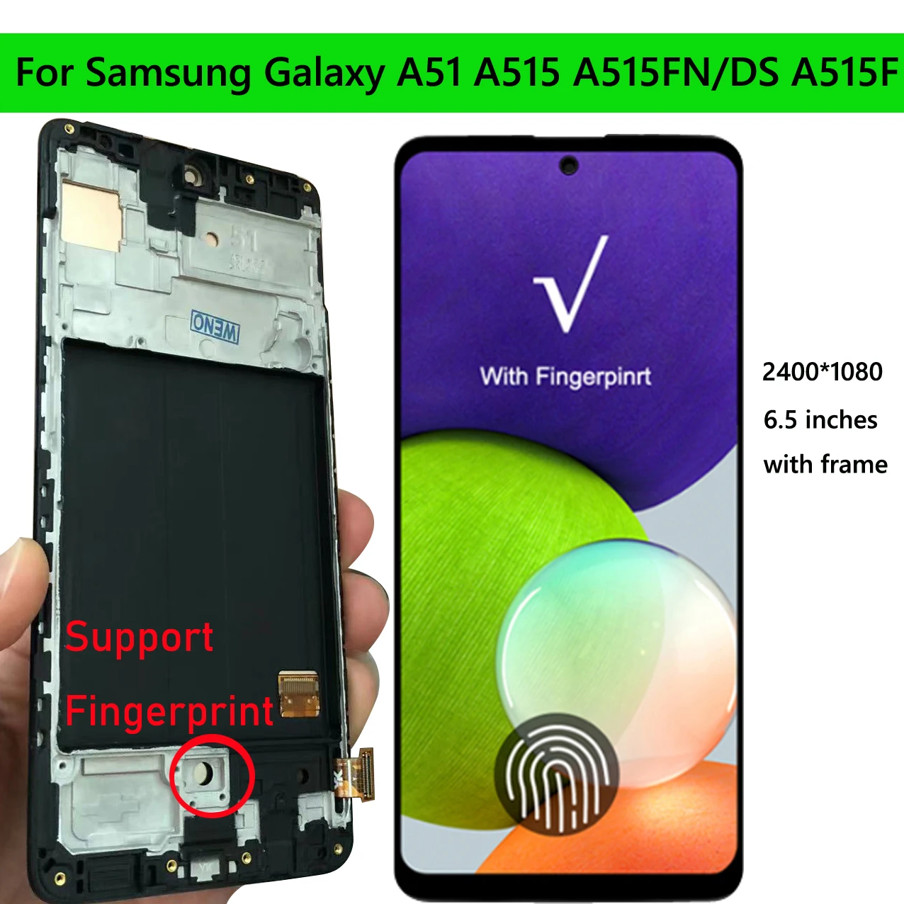 Samsung A515f Super Amoled Screen Replacement - New Lcd Samsung Galaxy ...