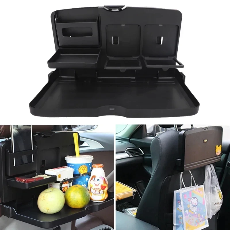 Car Dining Table Seat Back Foldable Small Dining Table Back Row ...