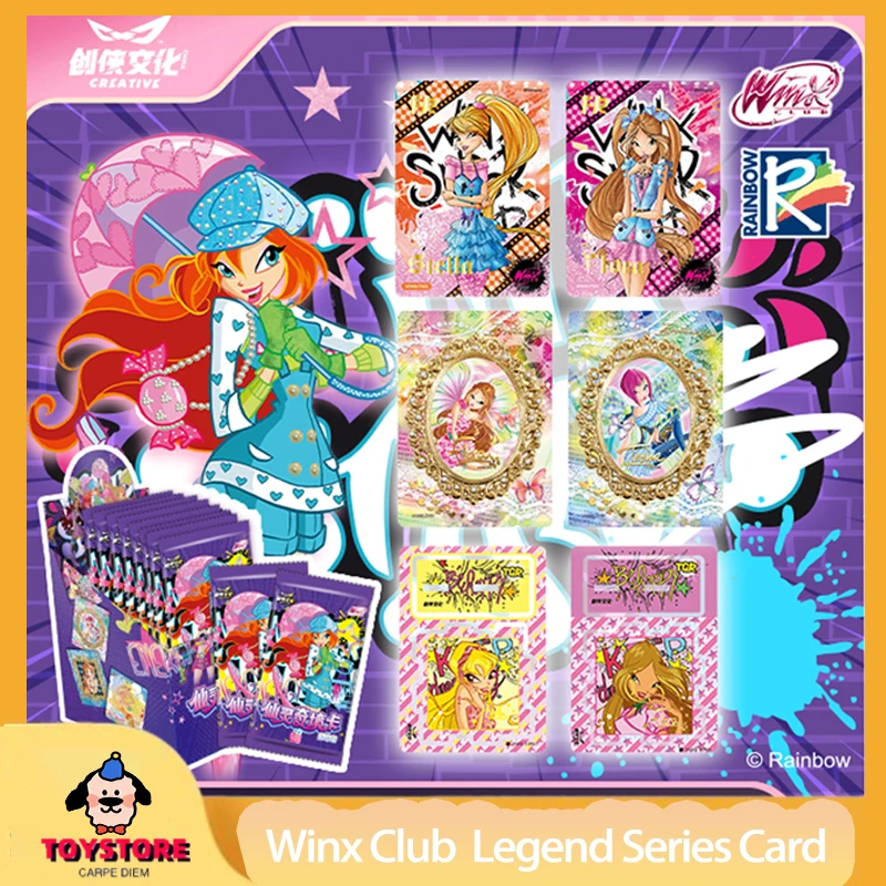 New Winx Club Legend Series Card Magic Bag Fairy Wonderland Cards Bloom ...