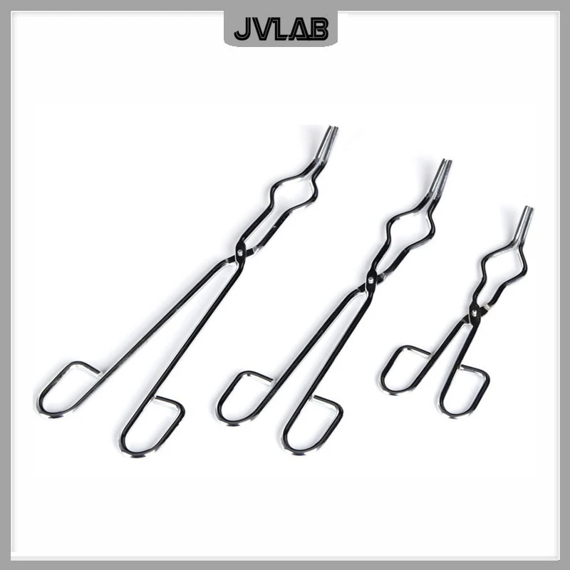 Carbon-steel-Crucible-Tong-Clamp-Graphite-Melting-Furnace-Pliers-Holder ...