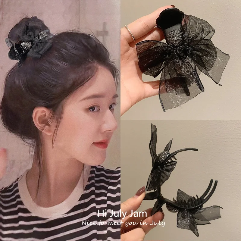 Zhao-Lusi-Same-Style-Bun-Clip-Net-Red-2022-New-Up-do-Artifact-Hairpin ...