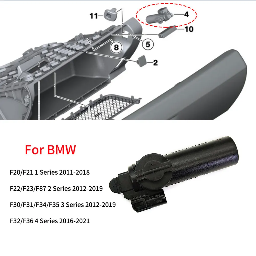 For-BMW-F20-F21-F30-F31-F32-F34-F36-Car-Toolbox-Brake-Element-Glove-Box ...