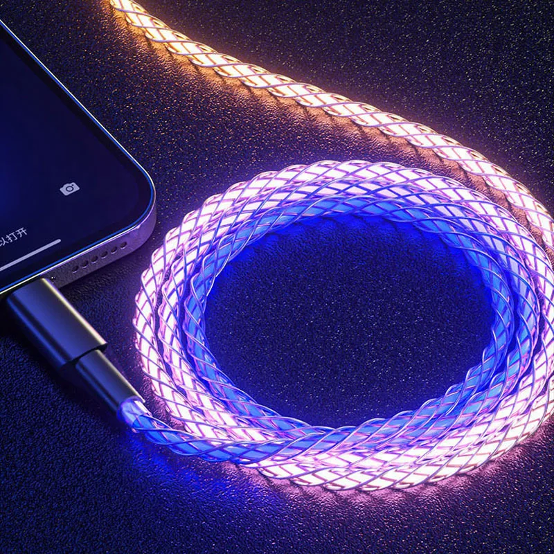 RGB-Data-Cable-for-HUAWEI-Type-C-Android-Mobile-Phone-LED-Luminous ...
