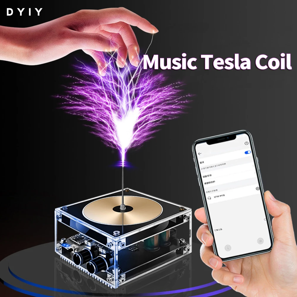 Musical Tesla Coil Multifunctional Bluetooth Speaker High Frequency ...