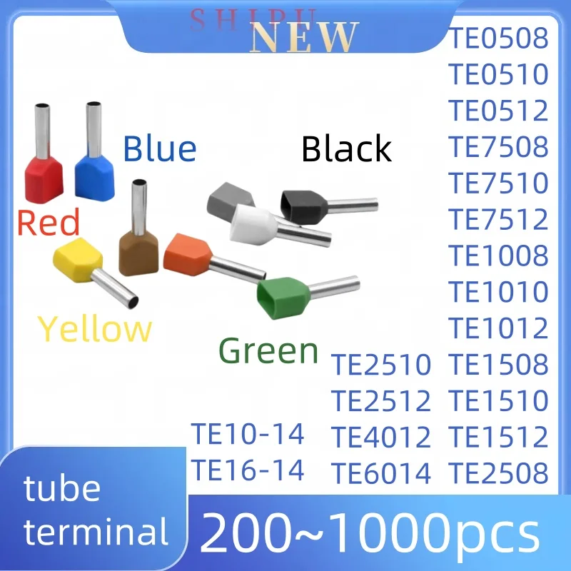 200~1000pcs TE0508 TE0510 TE0512 TE7508 TE7510 TE7512 TE1008 TE1010 ...