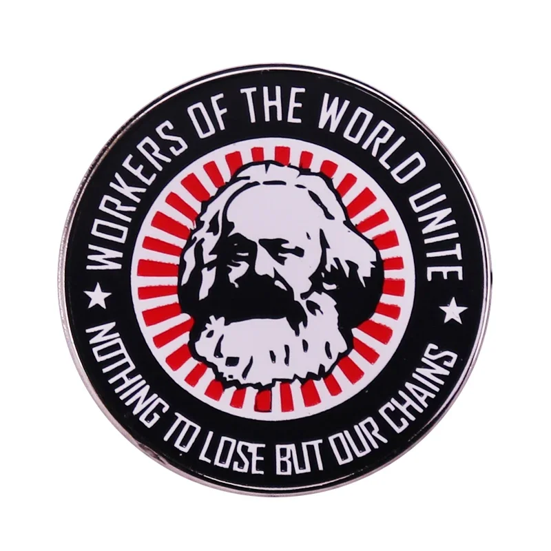 Nothing-To-Lose-But-Our-Chains-Workers-Of-The-World-Unite-enamel-Pin ...