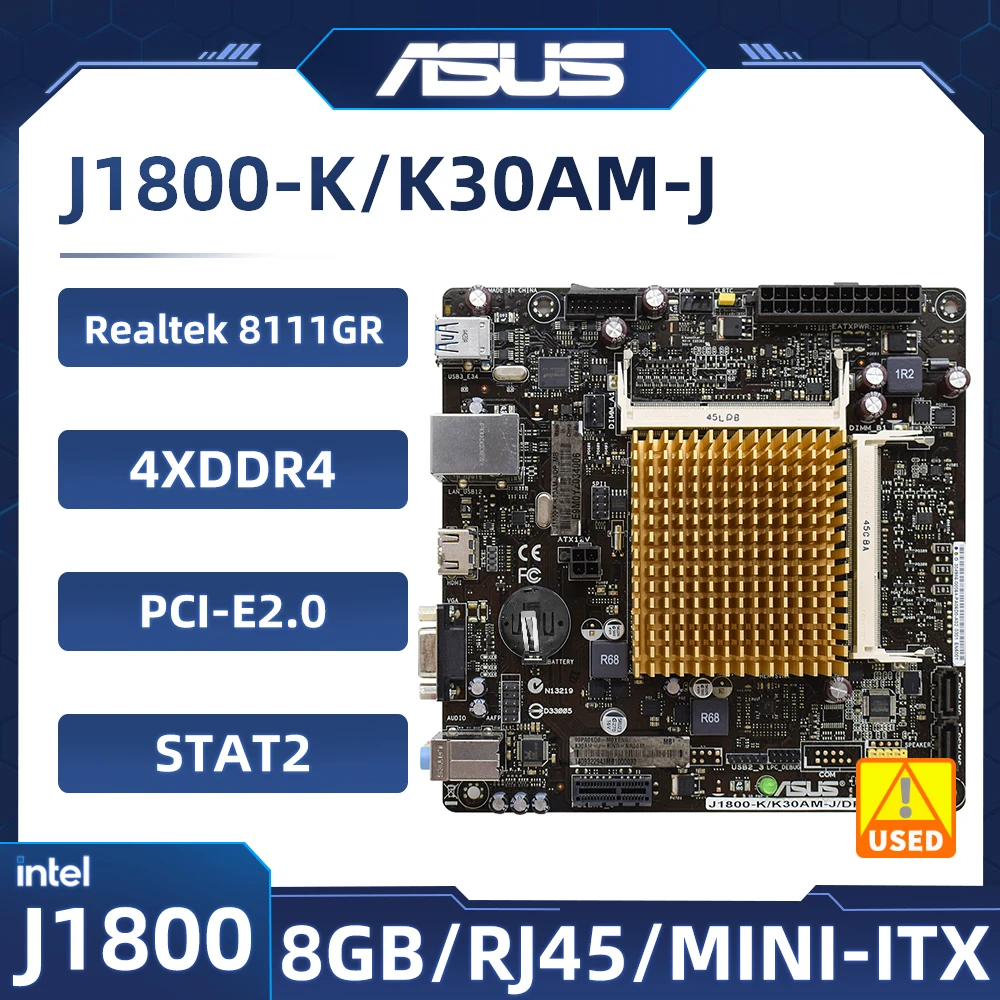 ASUS-placa-base-J1800-K-K30AM-J-DP-mini-itx-integrada-J1800-CPU-de ...