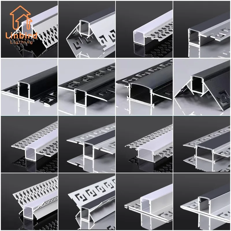 Led Bar Strip Light Recessed Aluminum Track Lights Hidden Backlight ...