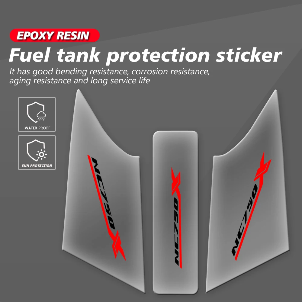 NC750X-2024-Motorcycle-Tank-Pad-Sticker-Carbon-fiber-texture-Fit-FOR ...