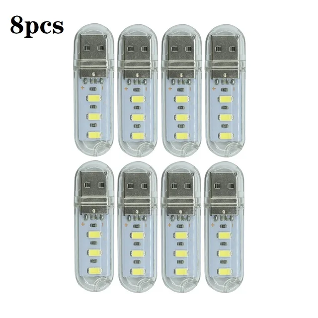 USB Portable Strip Light Mini Book Lamp 5730 Led Night Lights Room Emergency Lighting Suitable ...