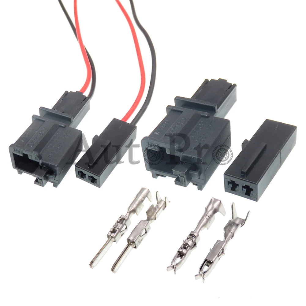 1-Set-2-Hole-1J0973119-1J0973332-Car-Starter-Lamp-Unsealed-Socket-With ...