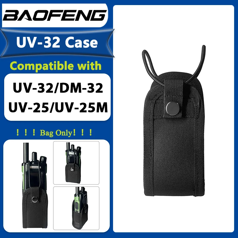 UV-32 Tactical Radio Case Holder Nylon Carry Case DM-32 Radios Holster ...