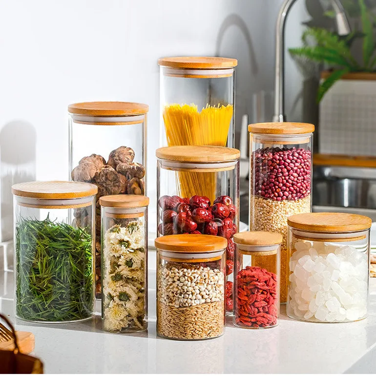 POT A EPICES,1000ML--Récipients en verre avec couvercle, bocaux et ...