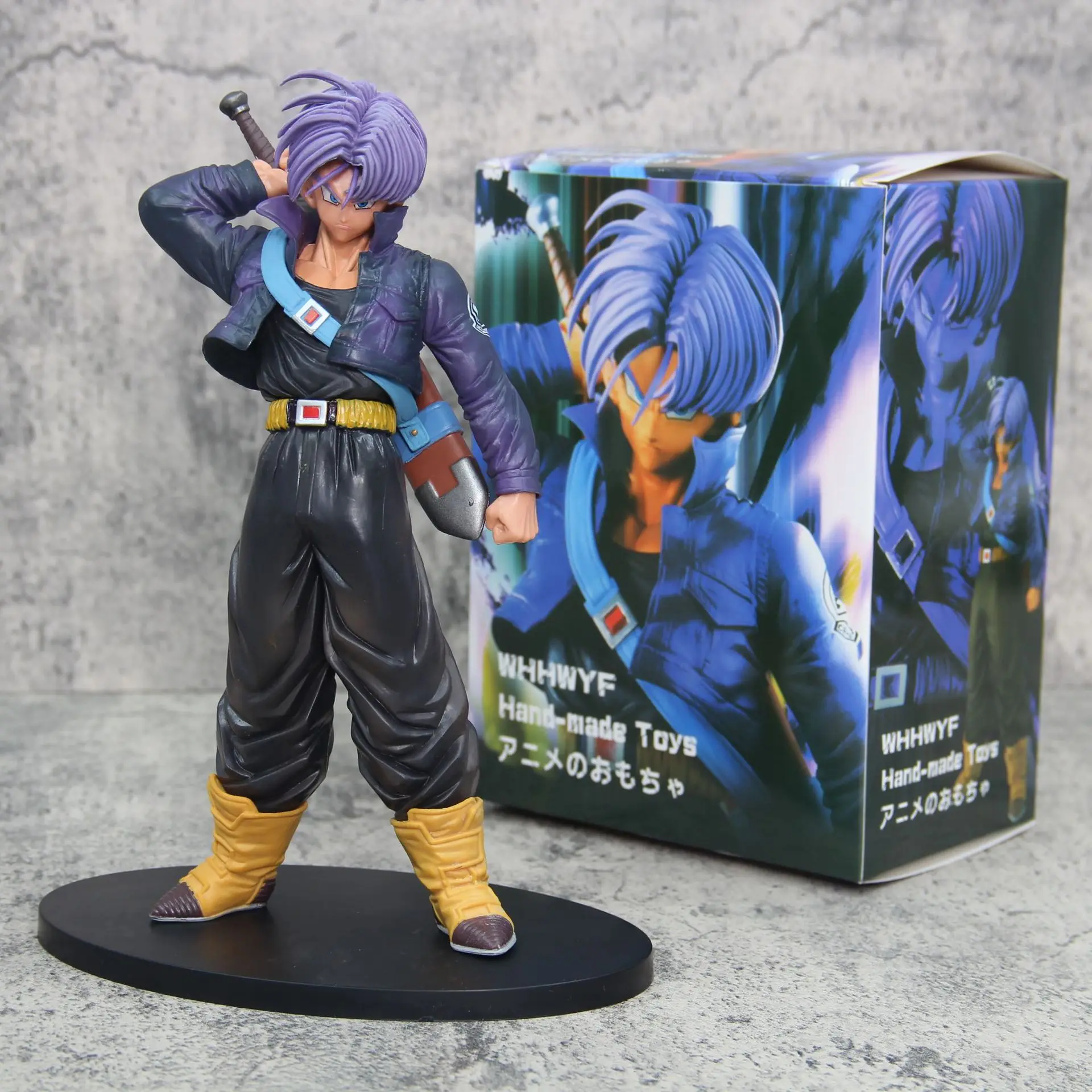 24CM-Dragon-Ball-Z-Figure-Trunks-Future-Hero-Debut-Anime-PVC-Figure-DBZ ...