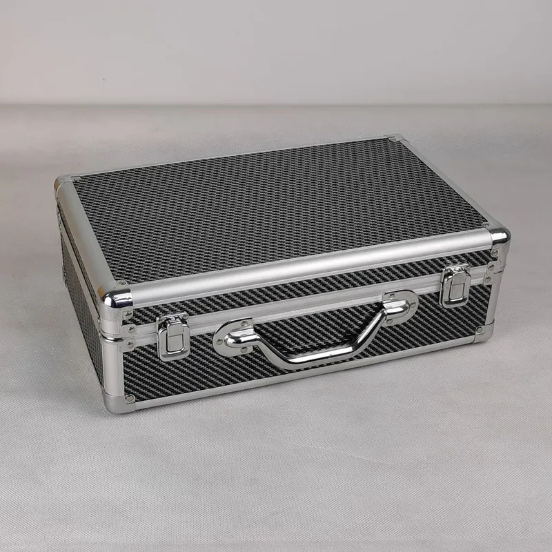 Carbon-Fiber-Tool-Box-Aluminum-Tool-Case-Suitcase-Waterproof-Equipment ...