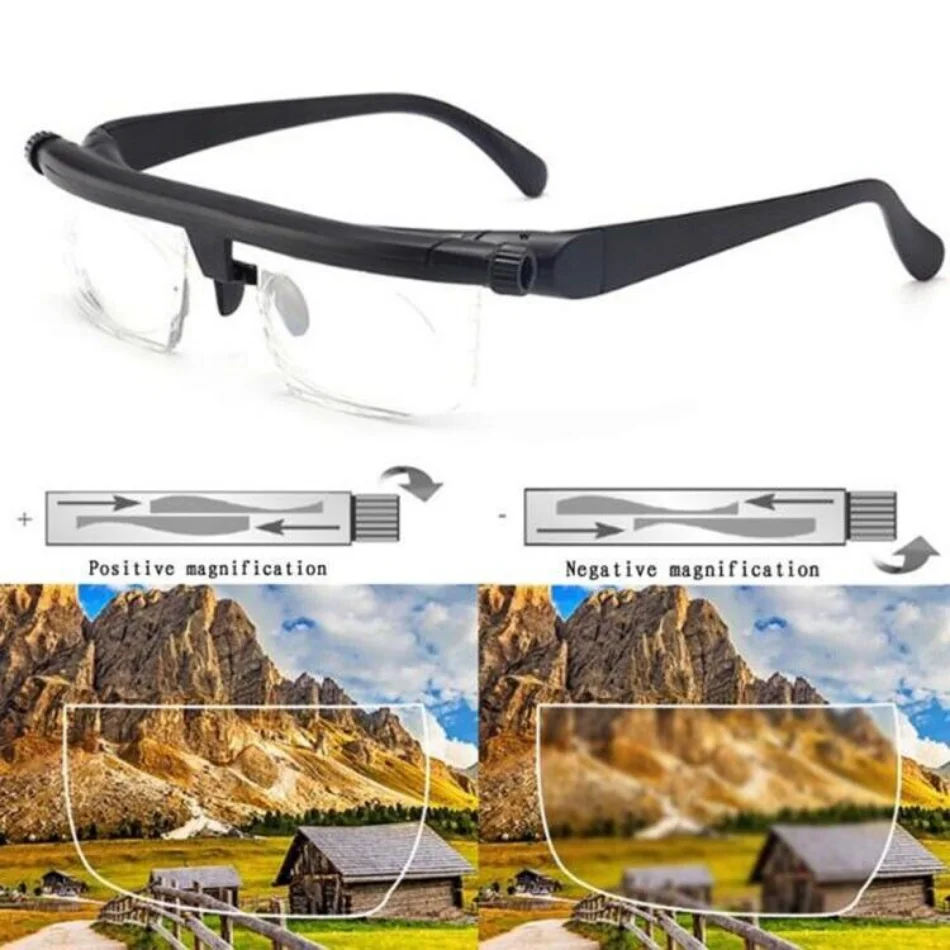 Dial Reading Glasses Myopia Adjustable Lens Eyeglasses Variable Focus dial-reading-glasses-myopia-adjustable-lens-eyeglasses-variable-focus