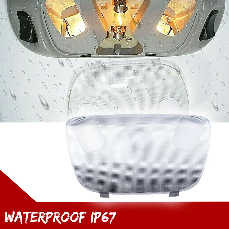 1995 Ford F150 Interior Parts Clear Overhead Dome Light Lens Cover For ...