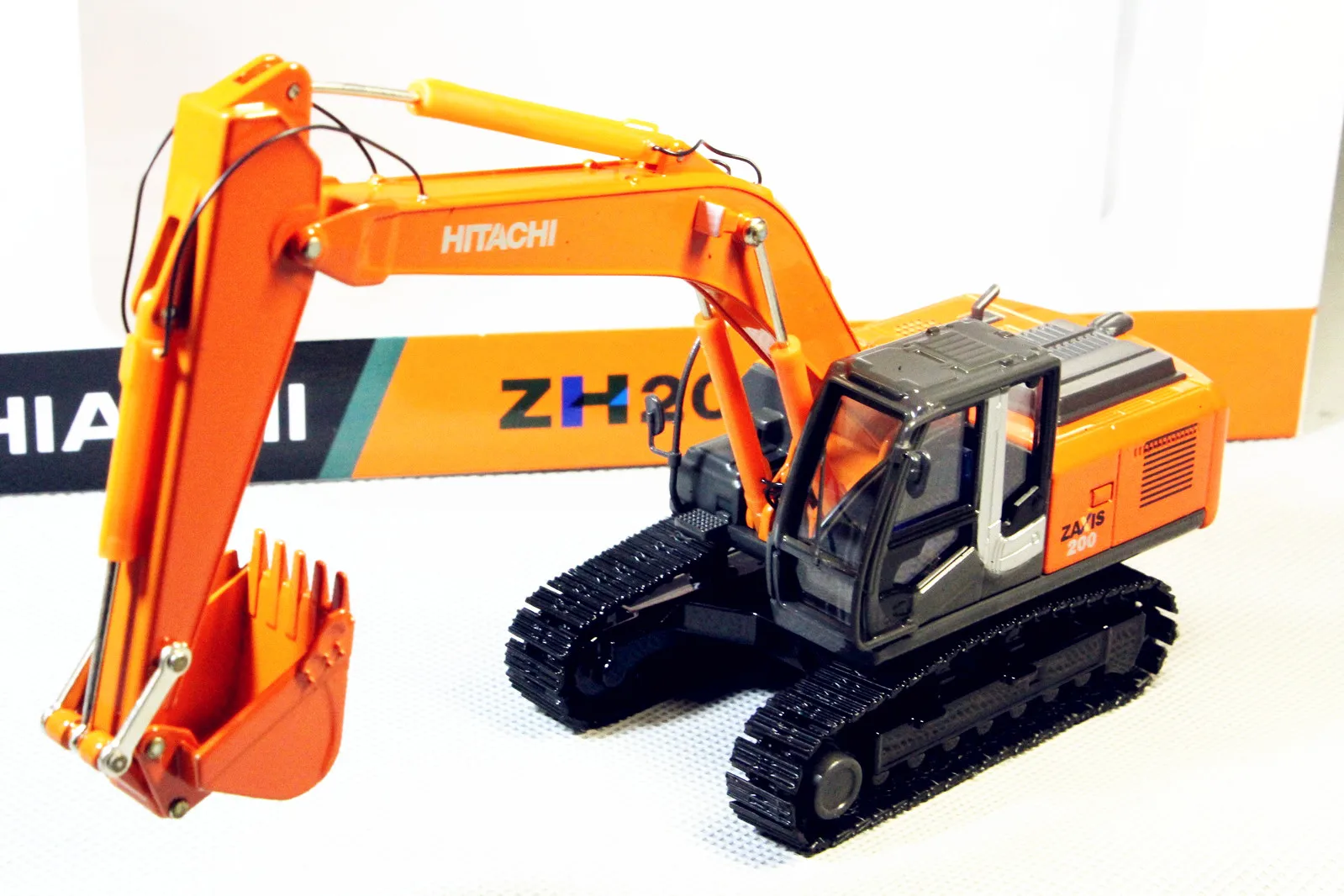 1/50 Scale Hitachi Zaxis ZH200 Hydraulic Excavator DieCast Model Toy ...