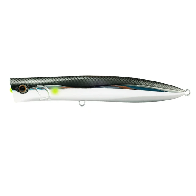 JIGGINGPRO 190mm 60g Topwater Slim Popper Lure Sea Floating Fishing ...