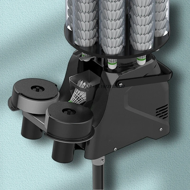 Automatic Badminton Practice Machine with Multi Shuttle Feeder for ...