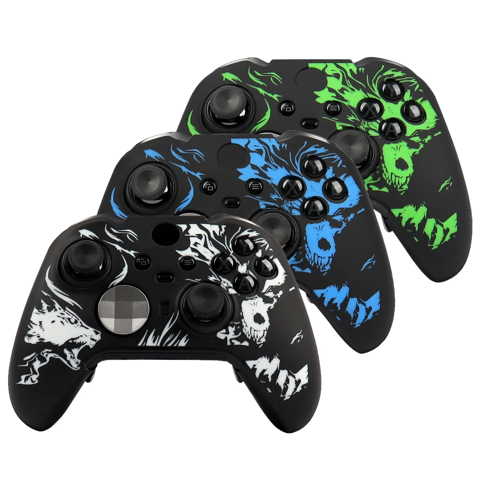 Funda protectora de silicona suave tallada con láser para Xbox Elite ...