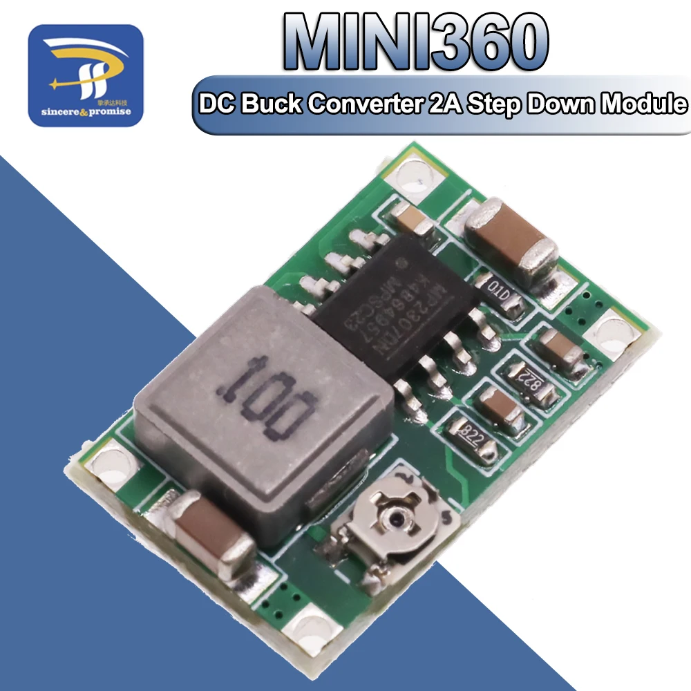 Mini360 RC Airplane Module Mini 360 DC Buck Converter 2A Step Down ...