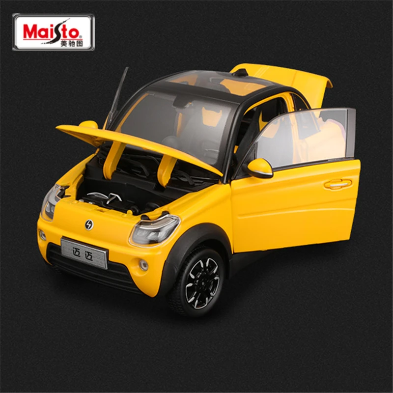 Maisto-1-18-Mini-Car-Alloy-New-Energy-Vehicle-Car-Model-Diecast-Metal ...
