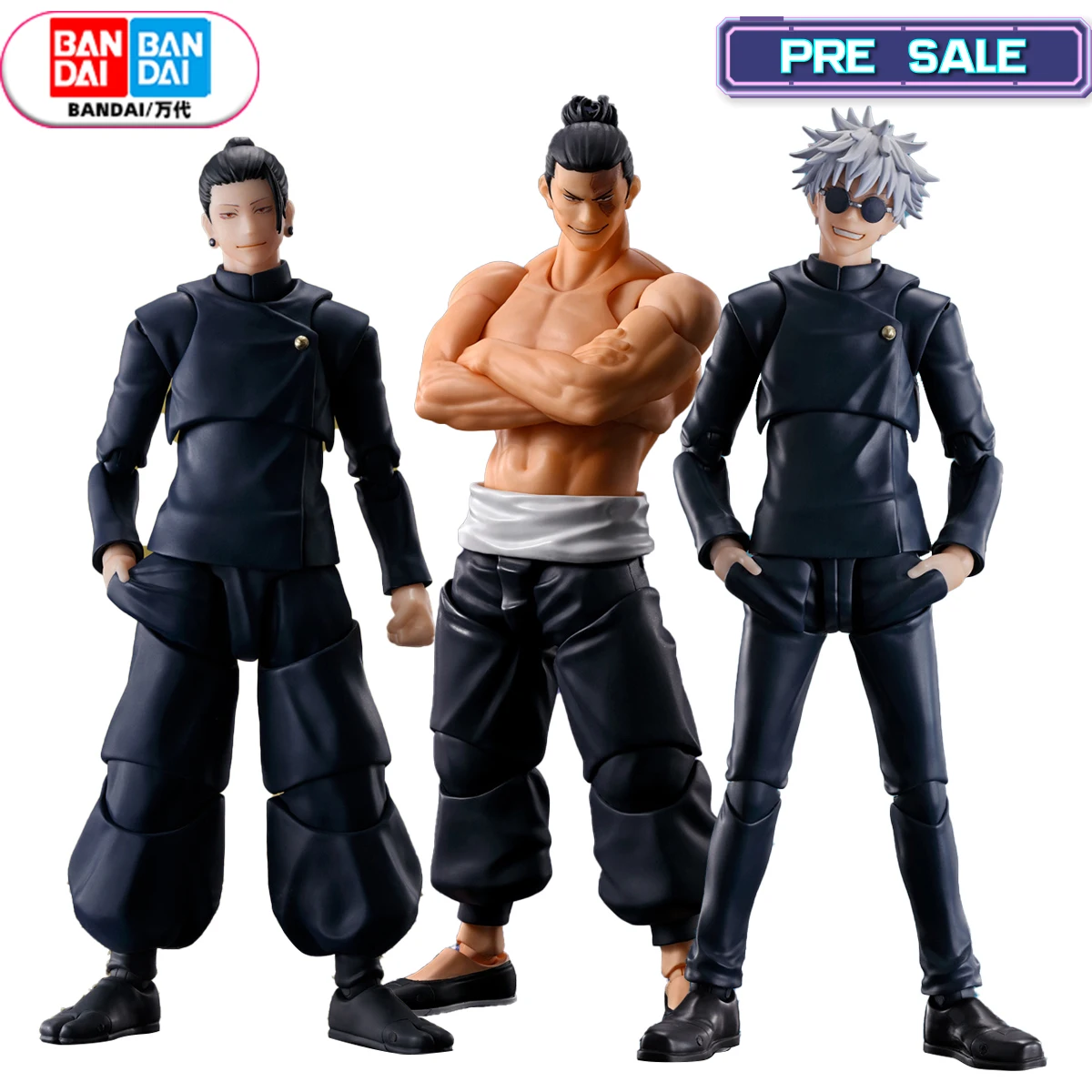 BANDAI-figuras-de-acci-n-originales-de-Jujutsu-Kaisen-SHF-Satoru-Gojo ...